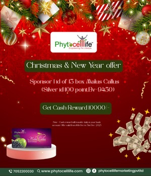 Phytocelllife-Green Apple and Red Grapes StemCell Malus Callus